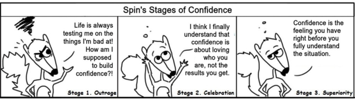 Confidence Stages - Jackie Woods